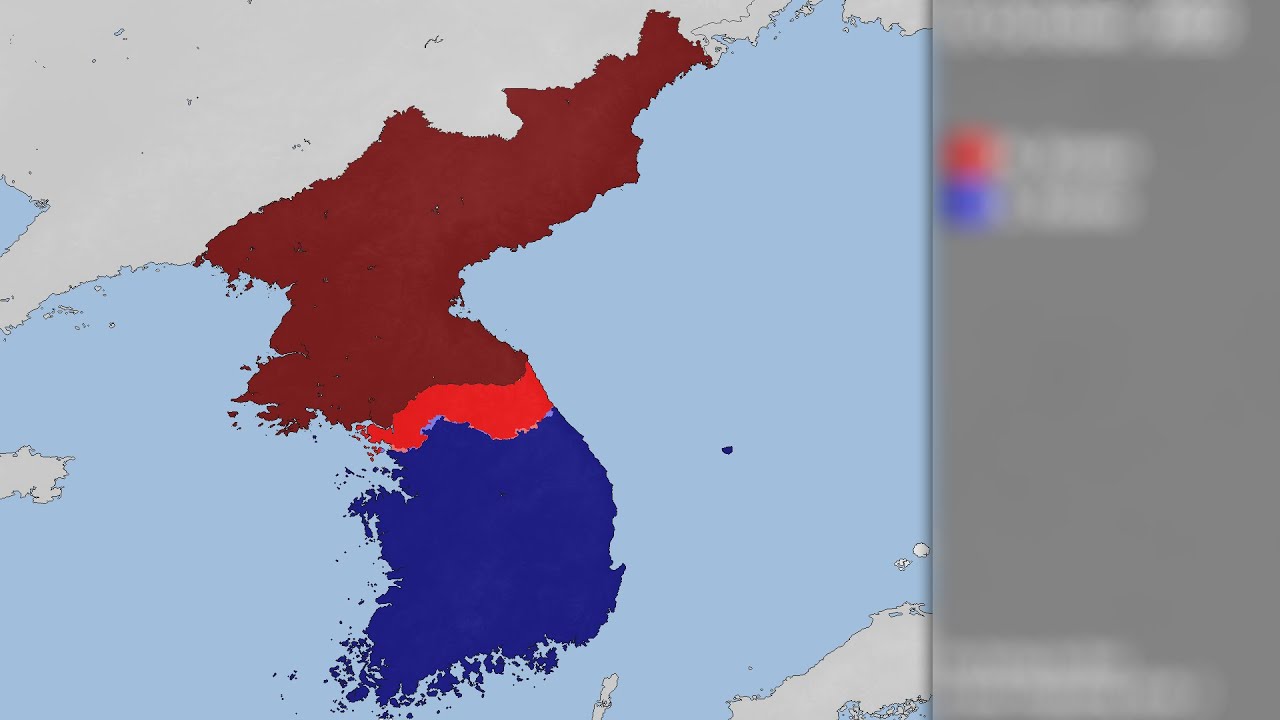 North Korea vs South Korea | Country vs Country Alternative War 2022 ...