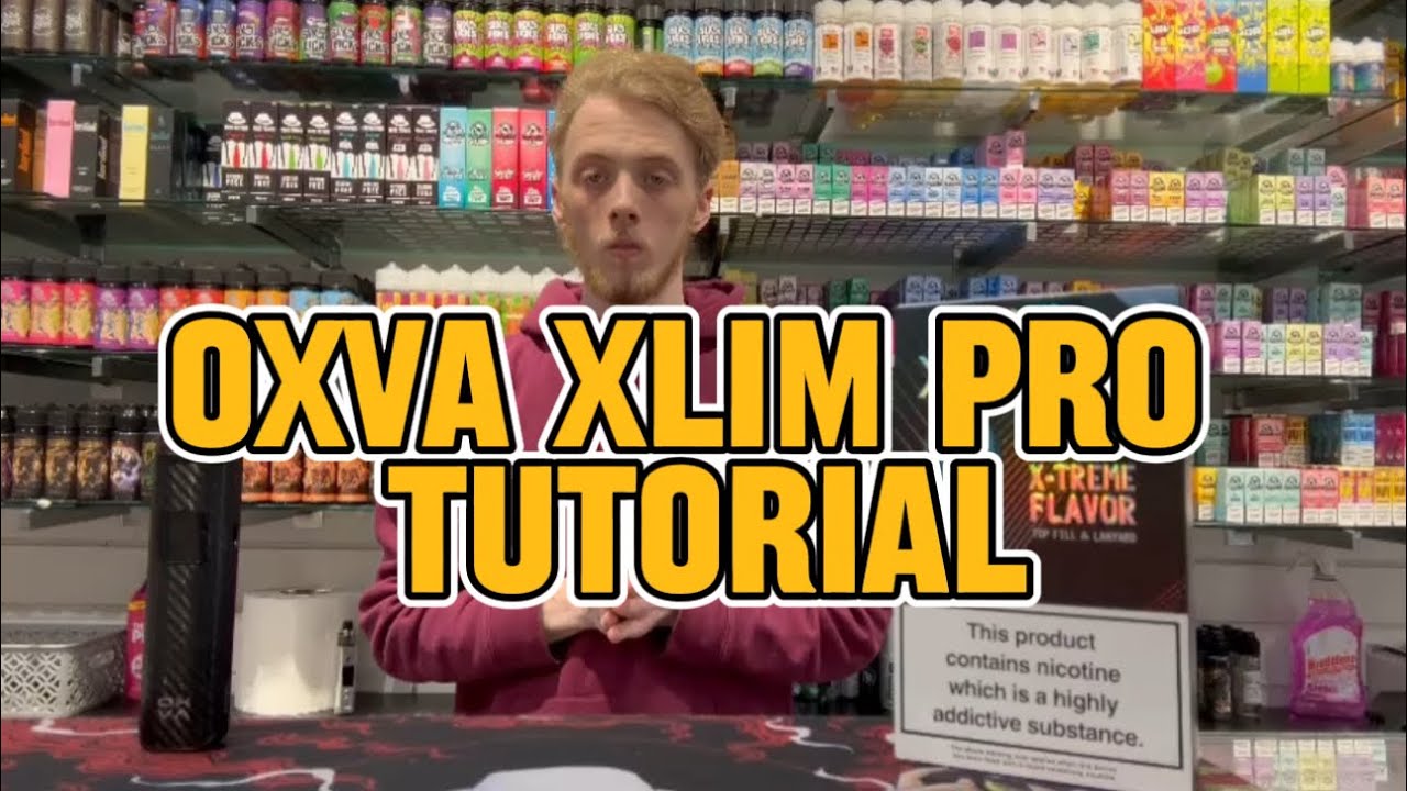 Oxva Xlim Pro Kit Tutorial - YouTube