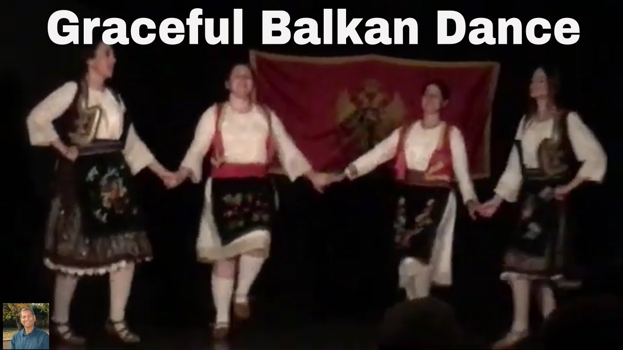 Graceful Balkan Dance in Montenegro, Petrovac, Montenegro - YouTube