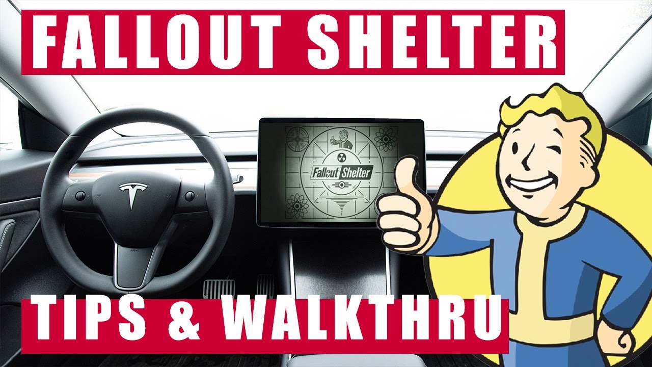 Tesla Arcade | Fallout Shelter Initial Guide And Tips - YouTube