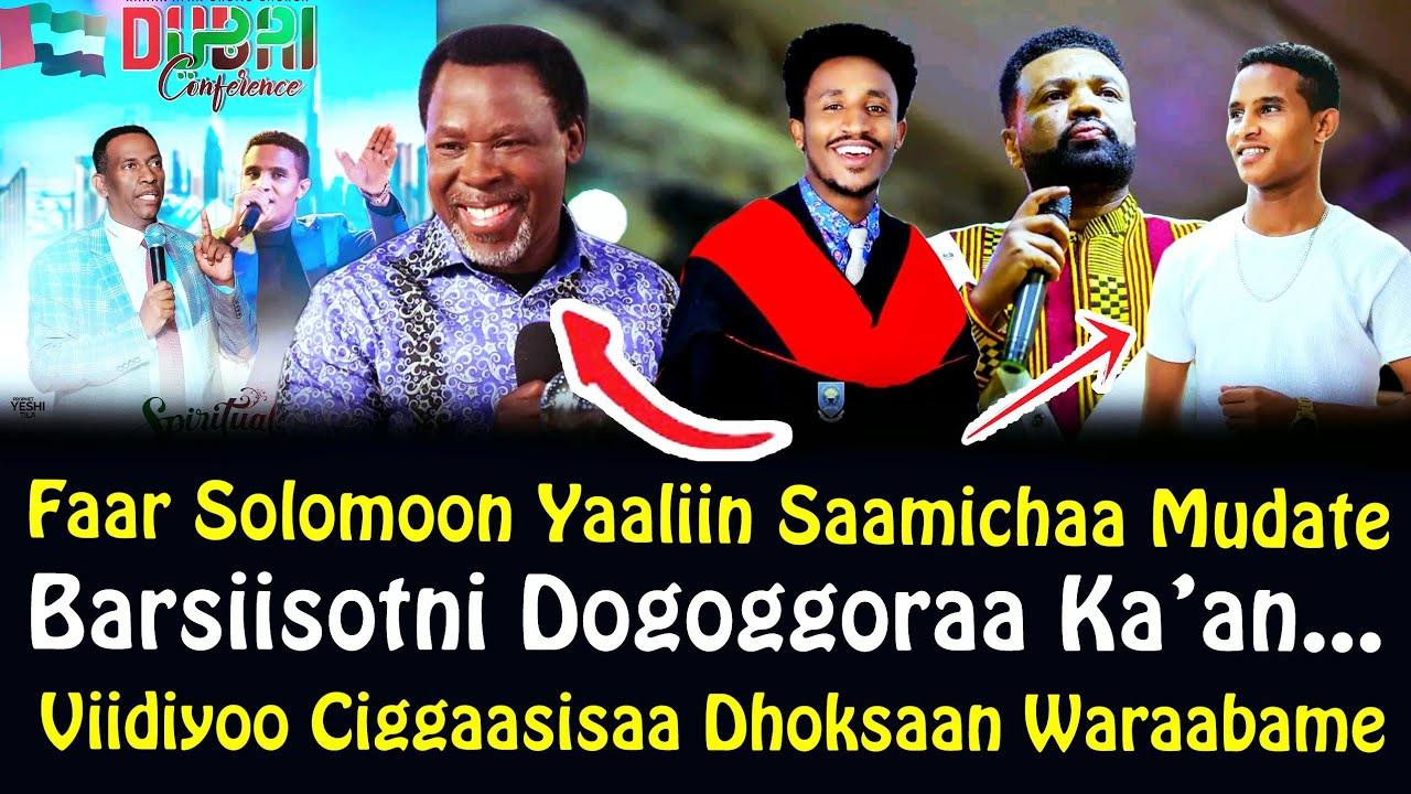 😥Yaaliin Saamichaa Faar Solomon irraatti Yaalame,Barsiisotni Dogoggoraa ...