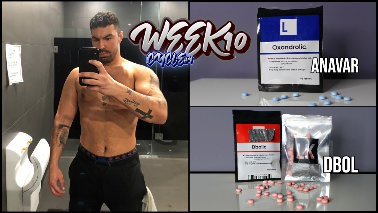 WEEK 10 TEST + DBOL/DIANABOL CYCLE (STRENGTH GAINS BETWEEN ANAVAR ...