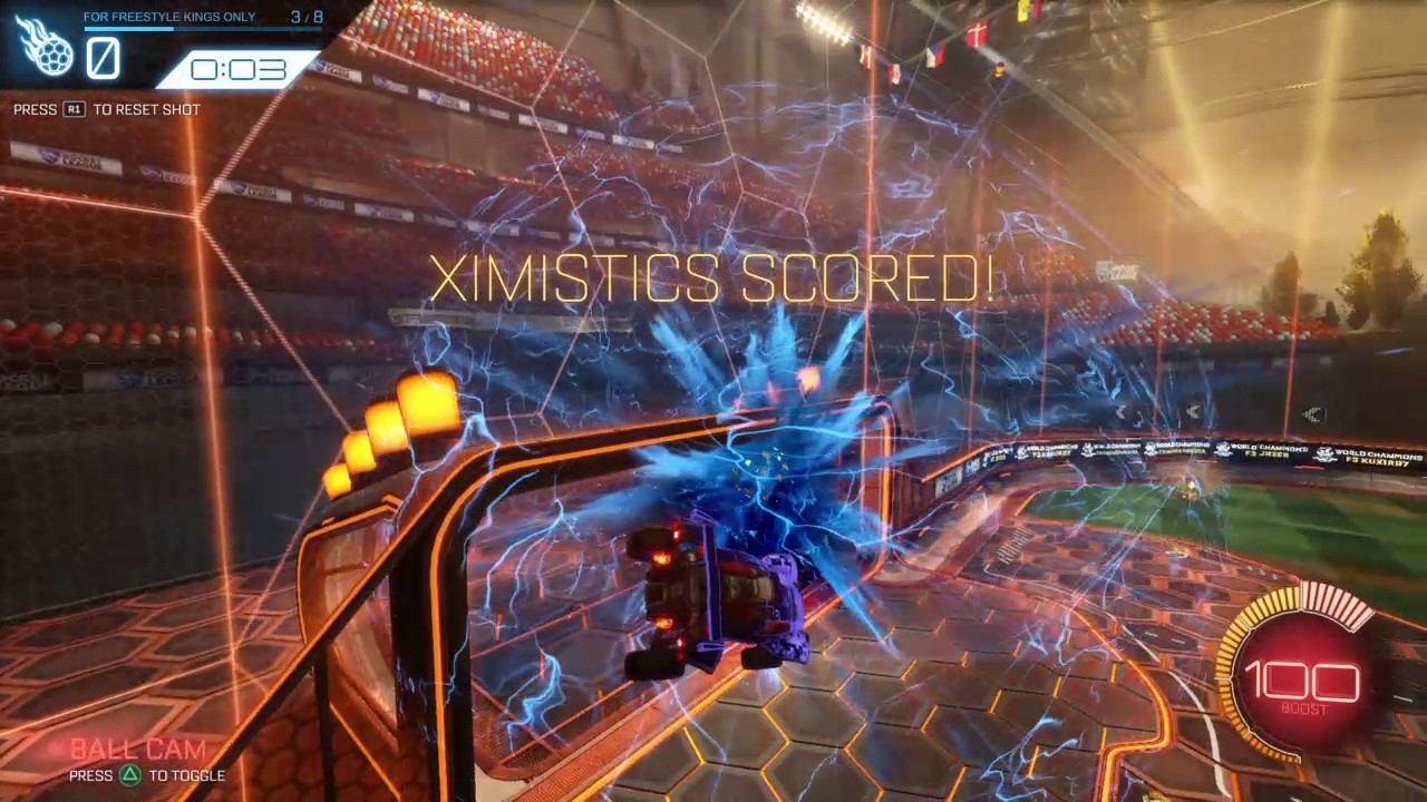 FREESTYLE TRAINING 2/6 (Rocket League Custom Trainer) - YouTube