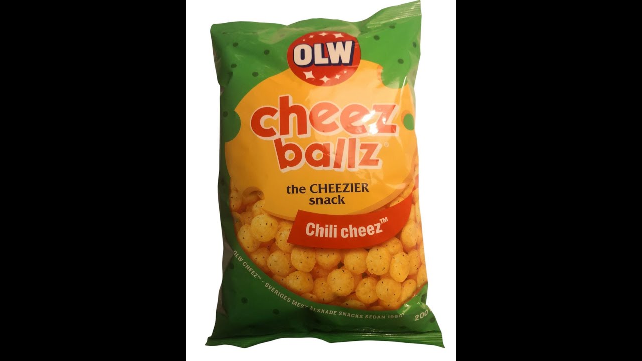 Nyhet OLW Cheese Balls Chili Cheez (men haha så tokigt det blev, hoppas ...