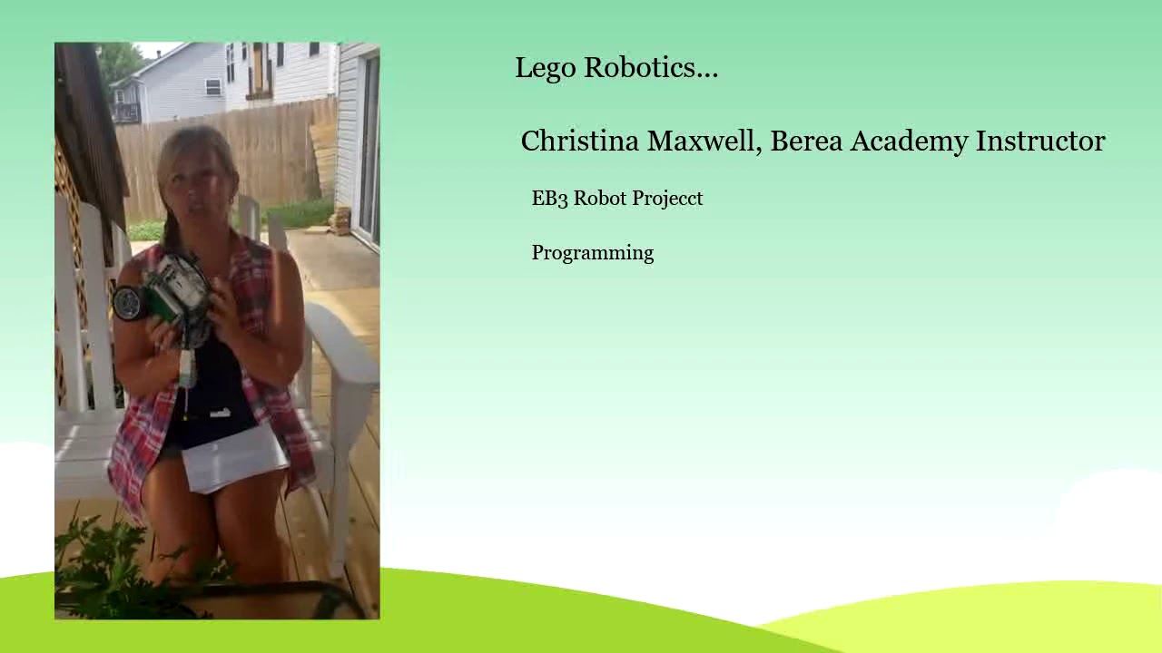 Lego Robotics with Christina Maxwell - YouTube