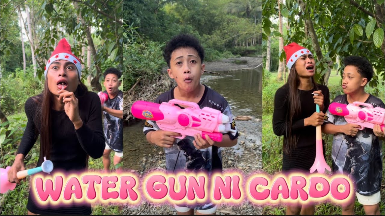 BINARIL NI CARDO SI BETY WATER GUN | FUNNY TIKTOK COMPILATION ...
