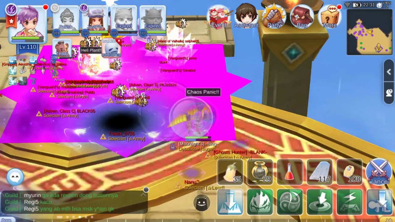WoC War Of Crystal 09/06/19 - Ragnarok Online Mobile SEA Server - YouTube