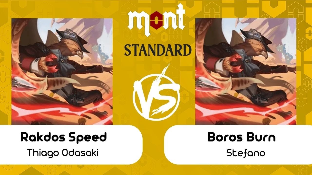 [Standard na Mont] Rakdos Speed VS Boros Burn (R 05 - 29/02/2025) - YouTube