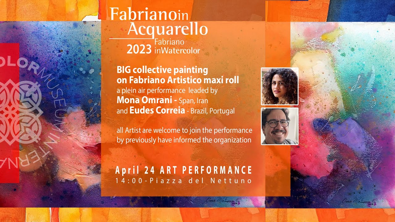 2023 long Painting RELATIONAL ART with Eudes Correia and Mona Omrani in ...