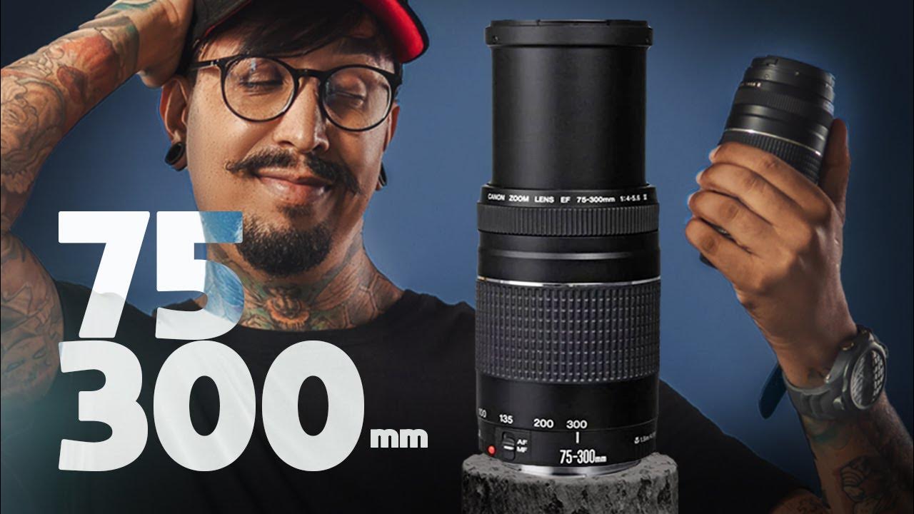 LENTE 75 300 CANON VALE A PENA? #fotografo - YouTube