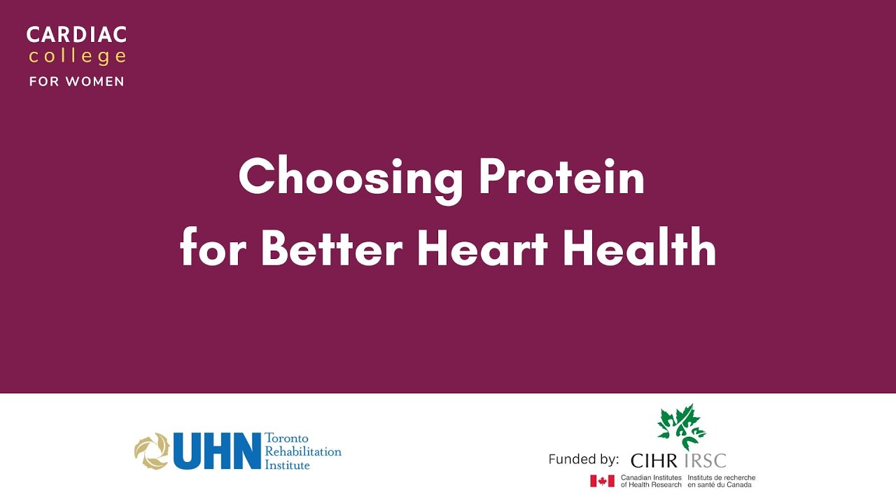 Choosing Protein for Better Heart Health - YouTube