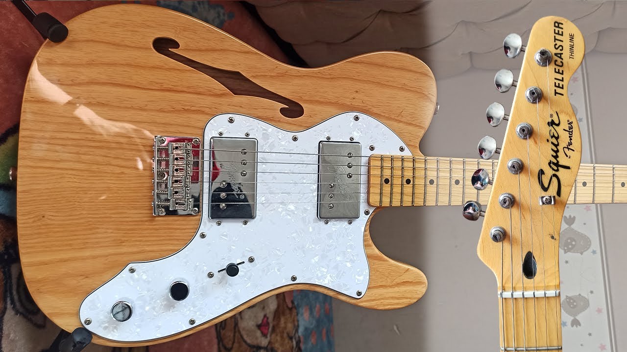 Squier Telecaster Thinline // Maquinaria Classic Vibe *DEMO* - YouTube