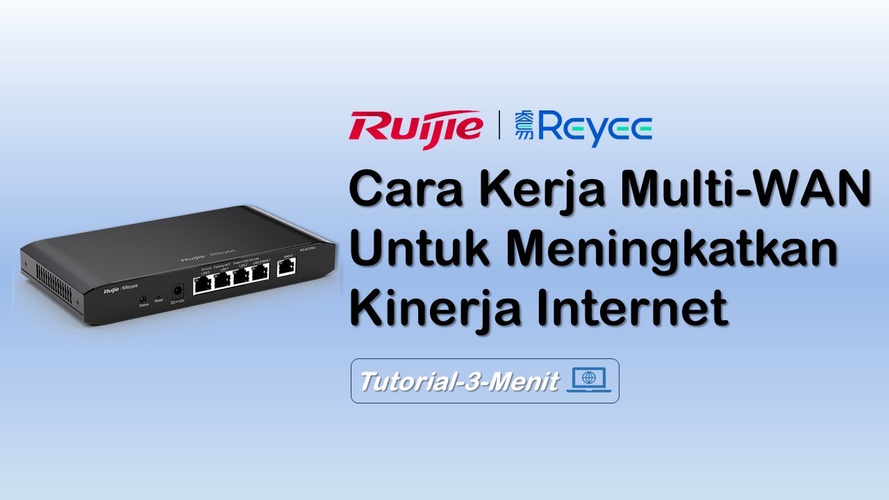 #7 Cara Kerja Multi WAN Untuk Meningkatkan Kinerja Internet - YouTube