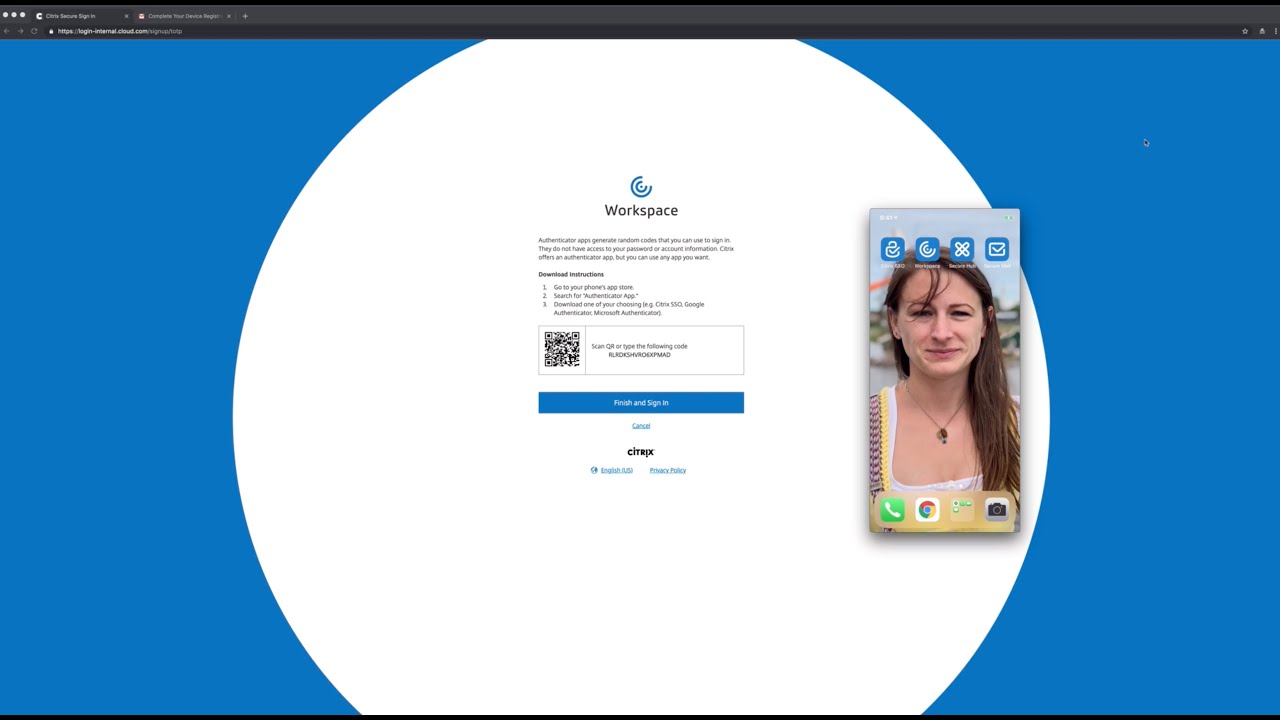 How to setup Multi-Factor Authentication (MFA) on Citrix Cloud - YouTube