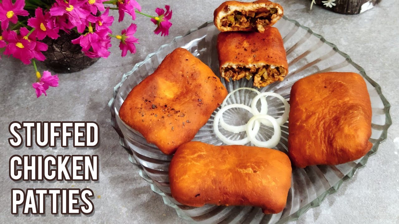 Chicken Stuffed Patties || Stuffed Chicken Patties || Teatime recipe ...