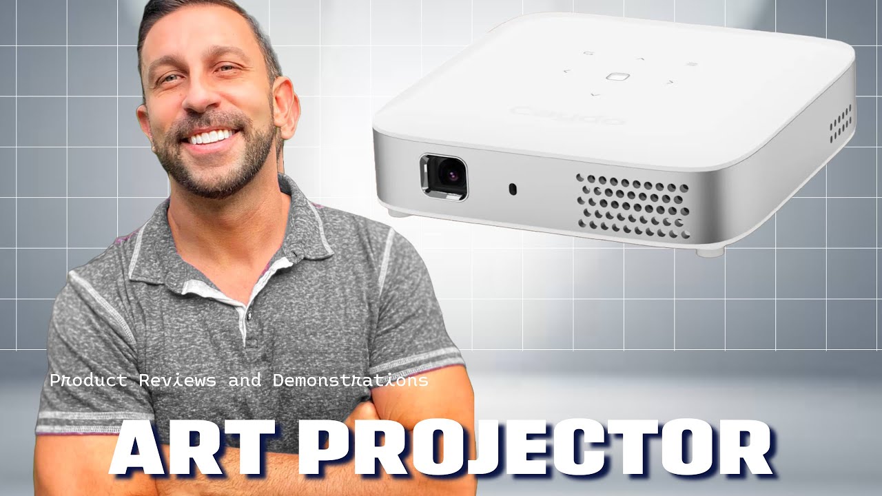 Caydo M1C Art Video Projector - YouTube