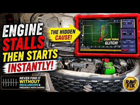 Engine Stalls While Driving,Then Starts Instantly! The Hidden Cause Was NOT the Crank Sensor