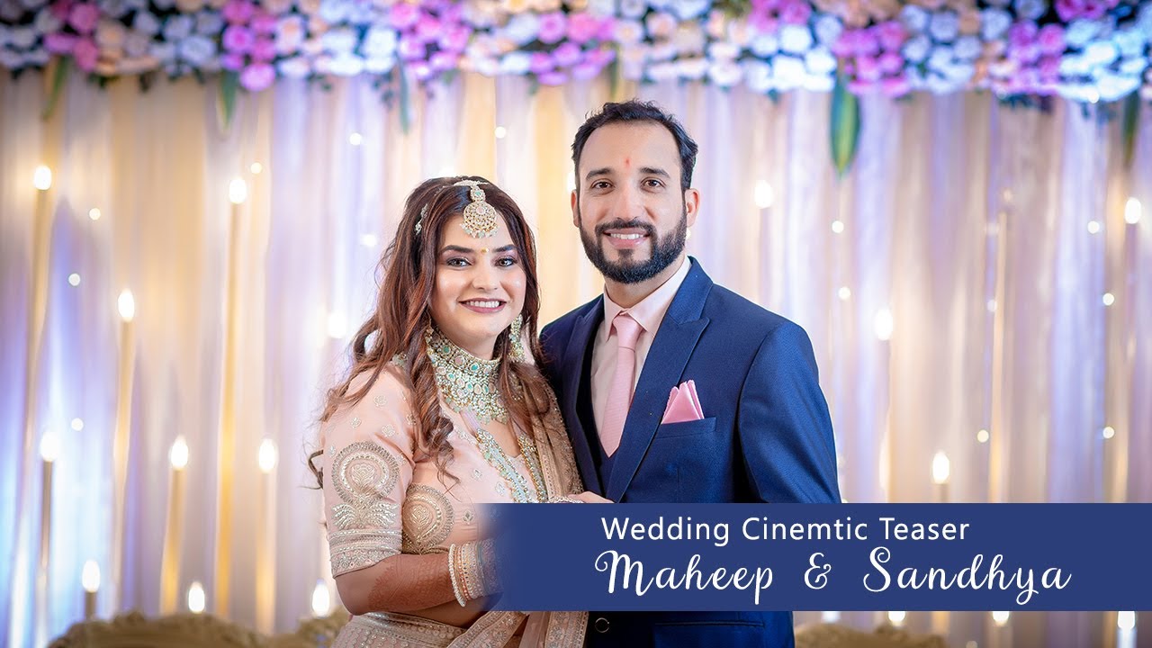 Sandhya Maheep | Cinematic Wedding Teaser | Moments By RJ - YouTube