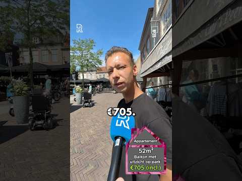 Hoeveel huur betaal je in Dordrecht? 💸 #huur #shorts