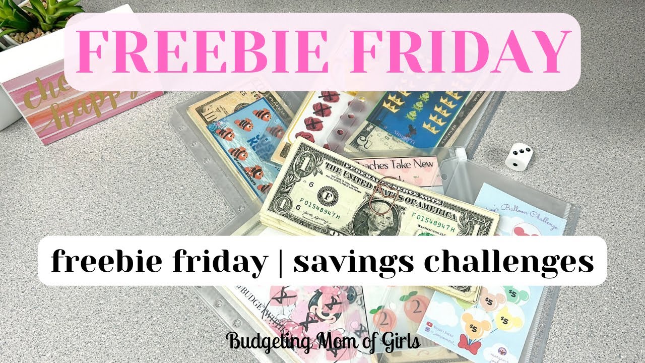 FREEBIE FRIDAY! | $20 |Savings Challenges | - YouTube
