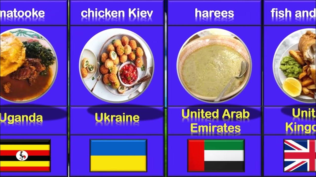 Explore the Global Food Map: A Taste of Diverse National Cuisines ...