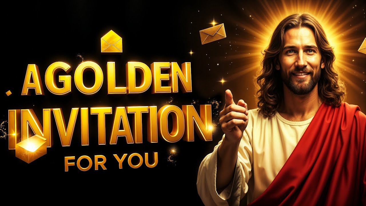 🔴GOD SAYS: "ACCEPT MY GOLDEN INVITATION"... | God Message For You Today ...