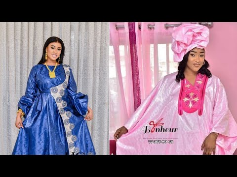 Senegalese Boubou & kaftan styles for women - YouTube