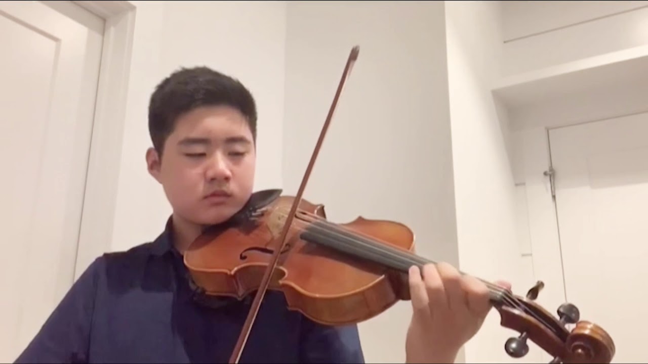 H.Casadeus viola concerto in the style of Handel, 1st mvt.-Isaac Ahn ...