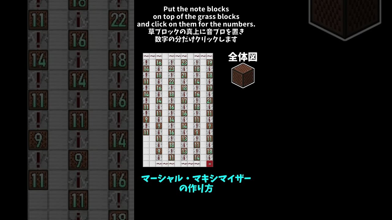 How to make "Hiiragi Magnetite - Marshall Maximizer"【Minecraft】#Shorts ...