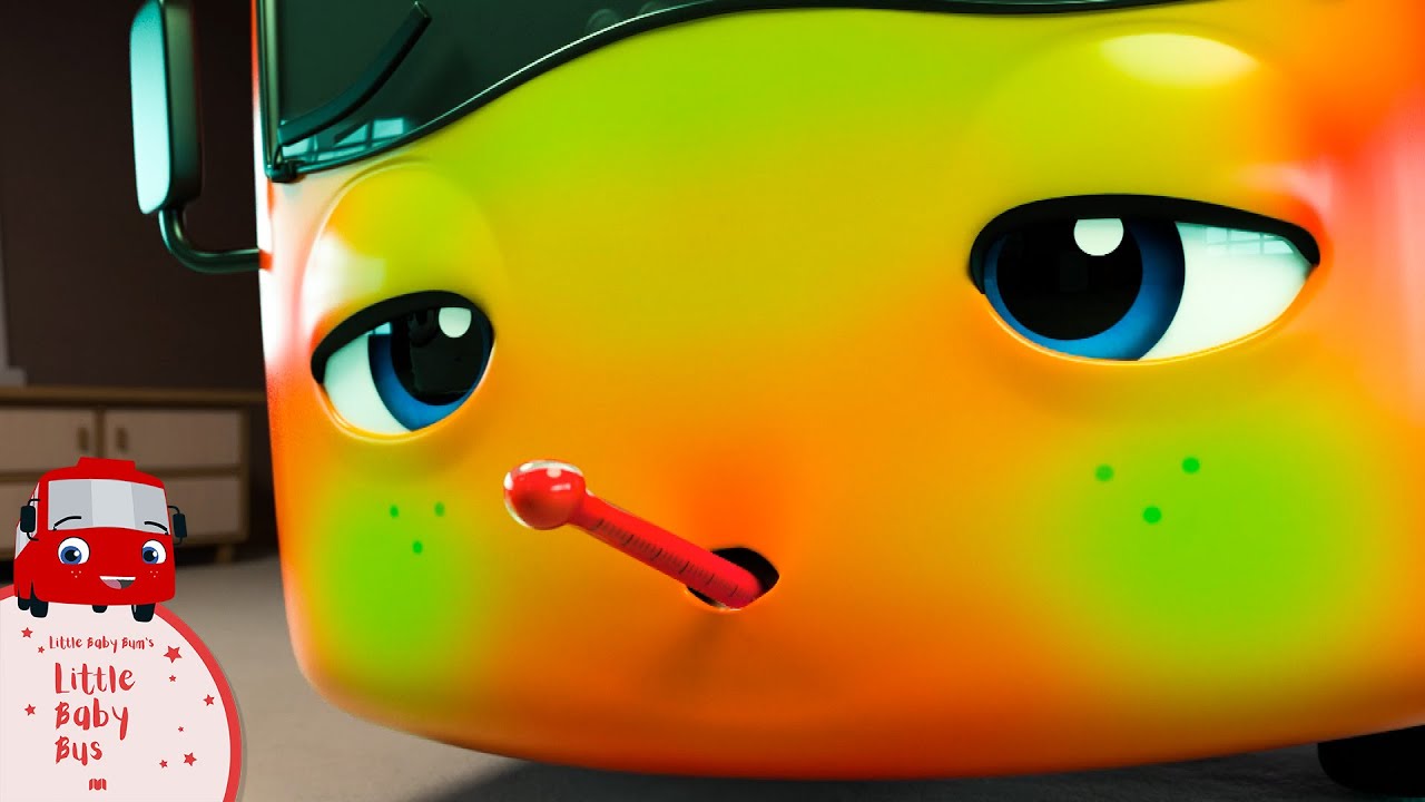 Buster's Sick | Red Buster | Bus Cartoon | Fun Kids Cartoon Video - YouTube