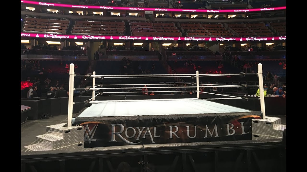 WWE Royal Rumble 2016 ROW 5 (Orlando, FL) | Brandon Hodge Vlog #17 ...