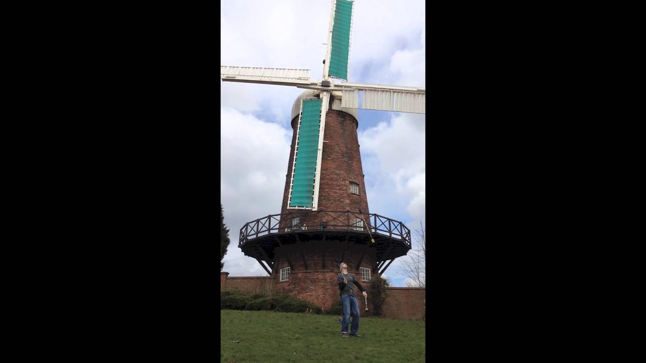 Staff Juggling at the Windmill - YouTube