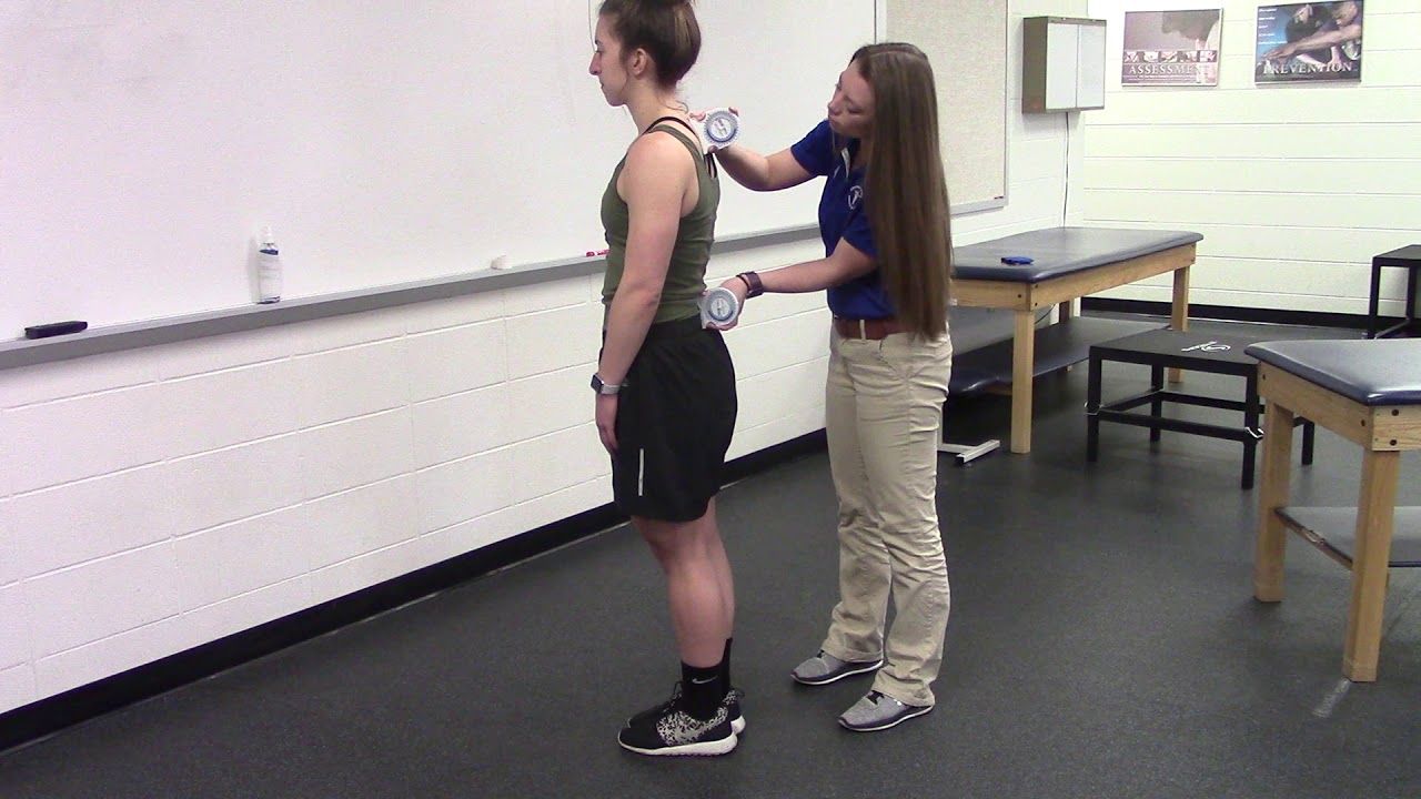 Thoracolumbar Flexion Double Inclinometer - YouTube