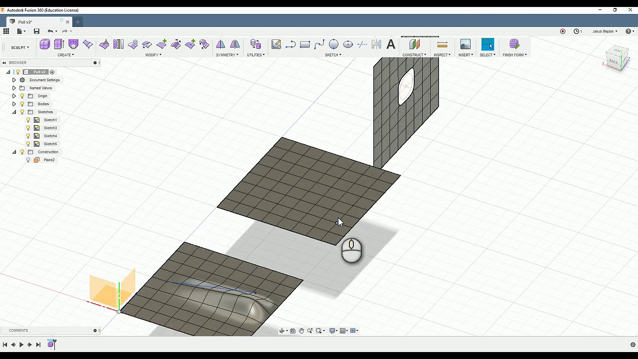Pull Fusion 360 - YouTube