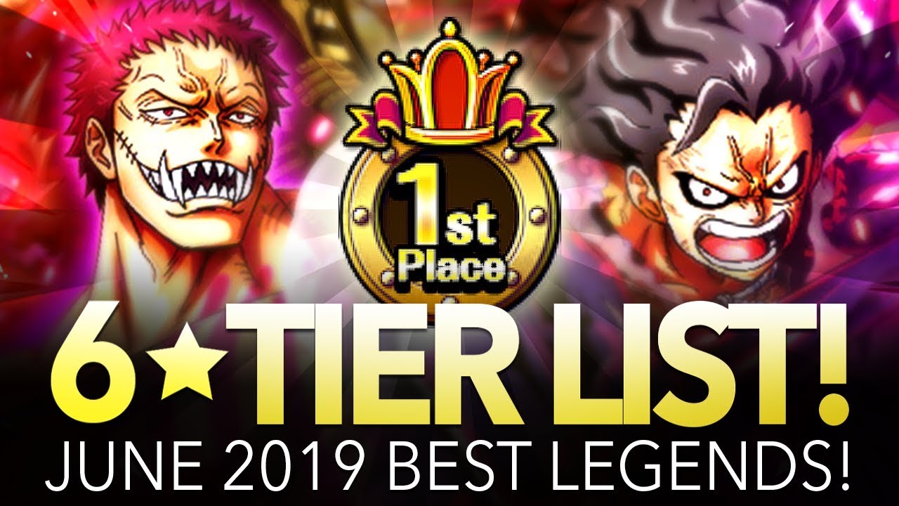 GLOBAL TIER LIST! Best Legends June 2019! (ONE PIECE Treasure Cruise ...
