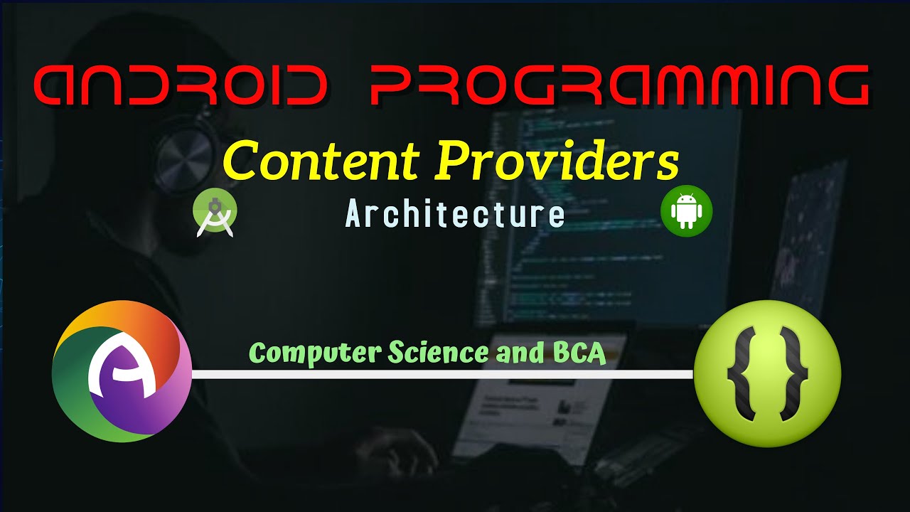 Android Module 2 Part 4 || Content Provider || Architecture of Content ...