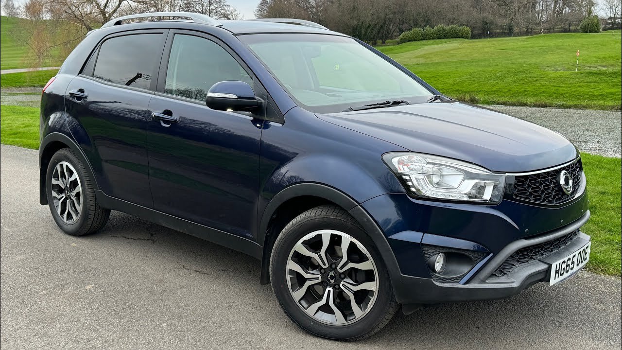 SsangYong Korando 2.2D ELX 4WD Euro 6 5dr 2015/16 - YouTube