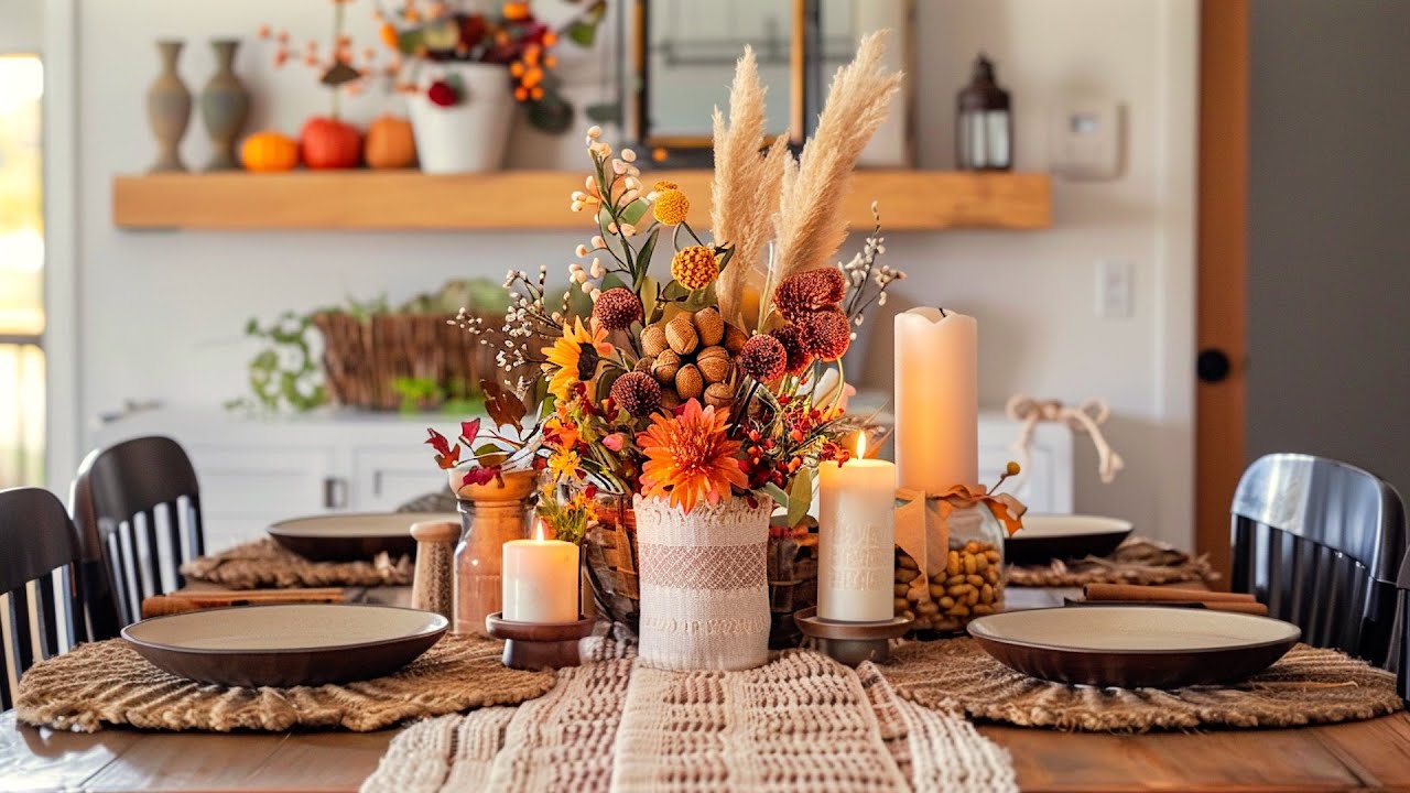 Autumn Kitchen Decor: Creating a Cozy Fall Atmosphere | Inspiring Autumn Decor Ideas - YouTube