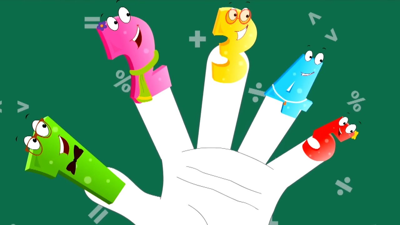 Number Finger Family, Nursery Rhymes and Songs for Babies - YouTube
