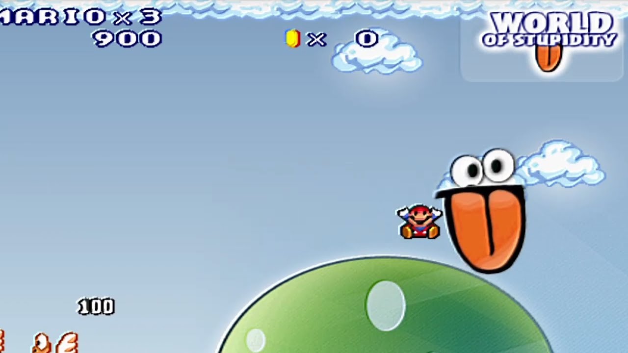 Super Mario Forever 3 World of Stupidity :) Sylvester Stallone Zone ...