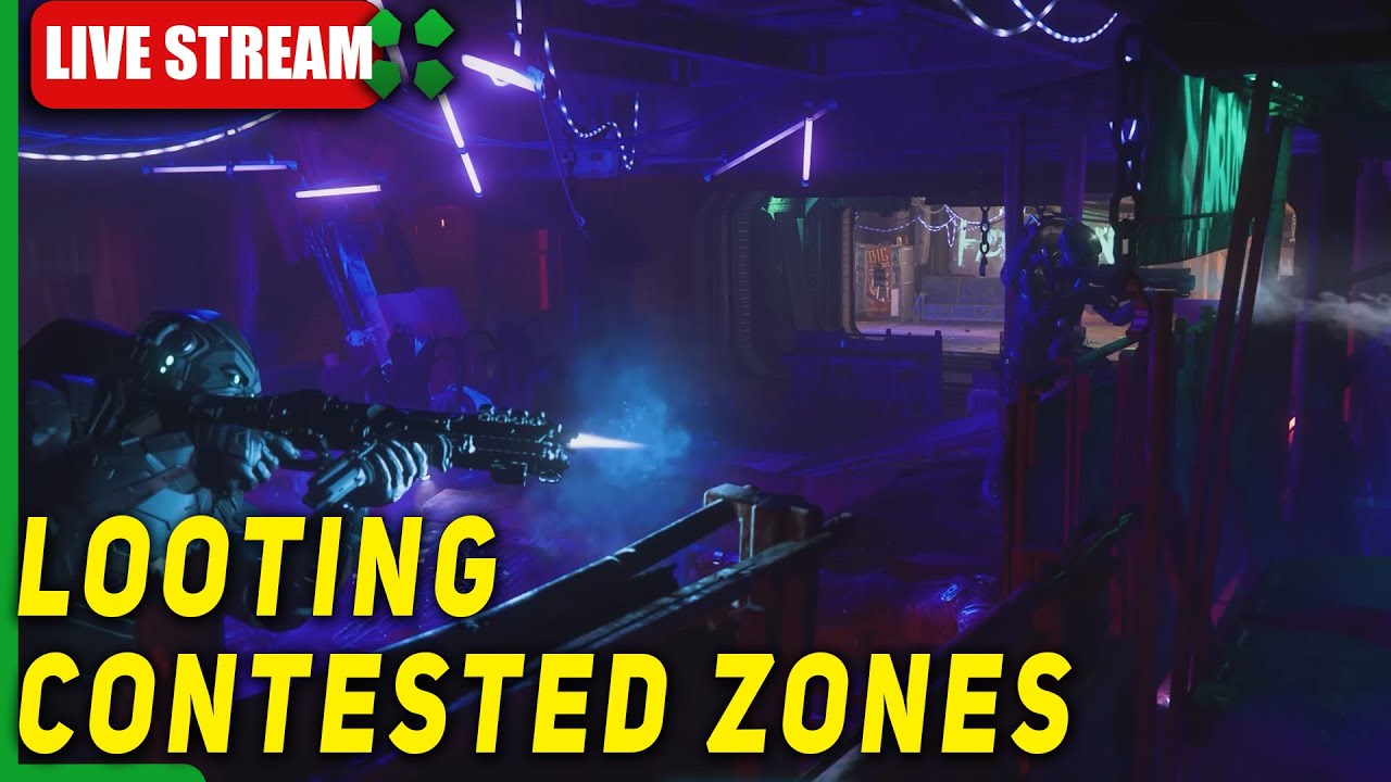 Star Citizen's Dark Zone: Contested Zones Gameplay - YouTube