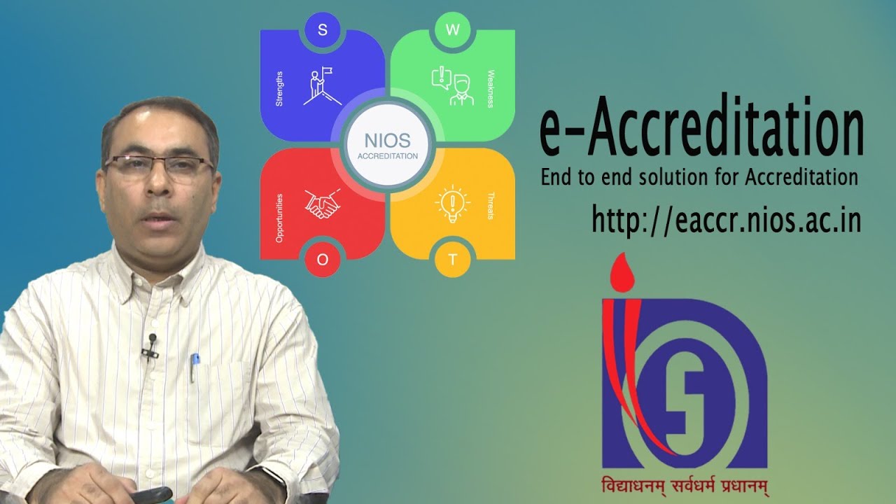 NIOS_ e-Accreditation - YouTube
