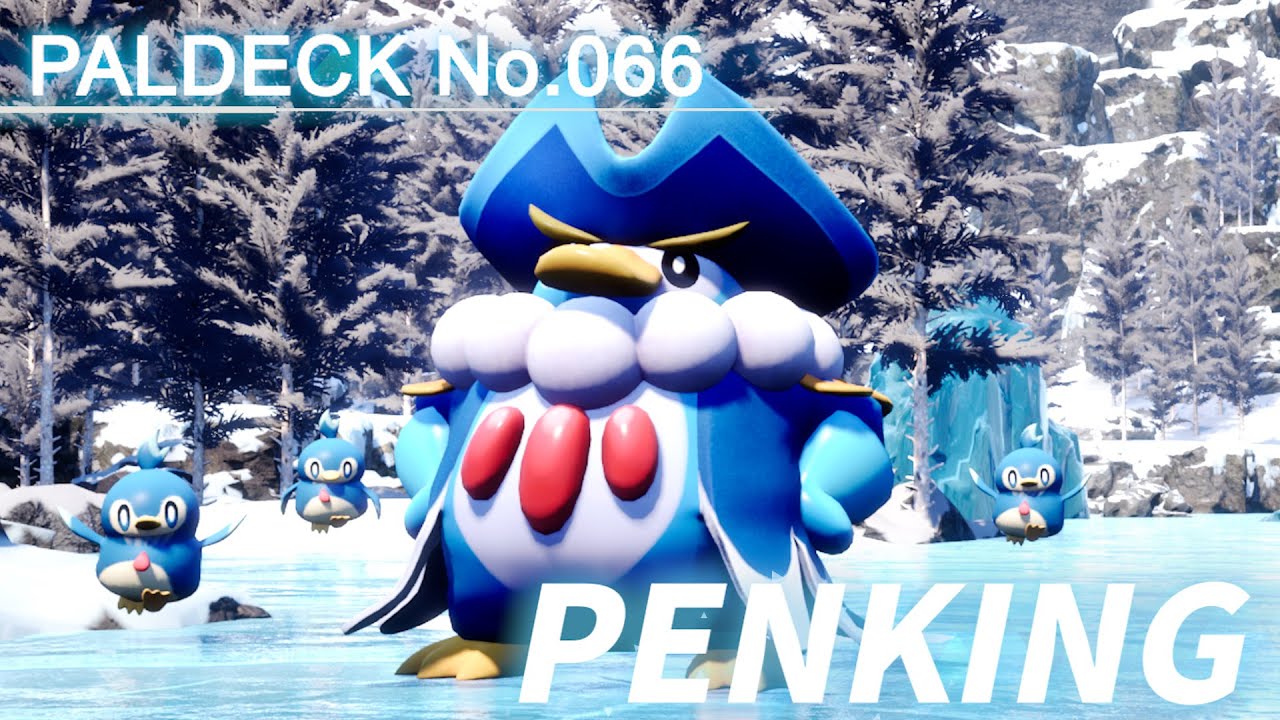 Paldeck | No.066 PENKING - Palworld | Gameplay | Pocketpair - YouTube