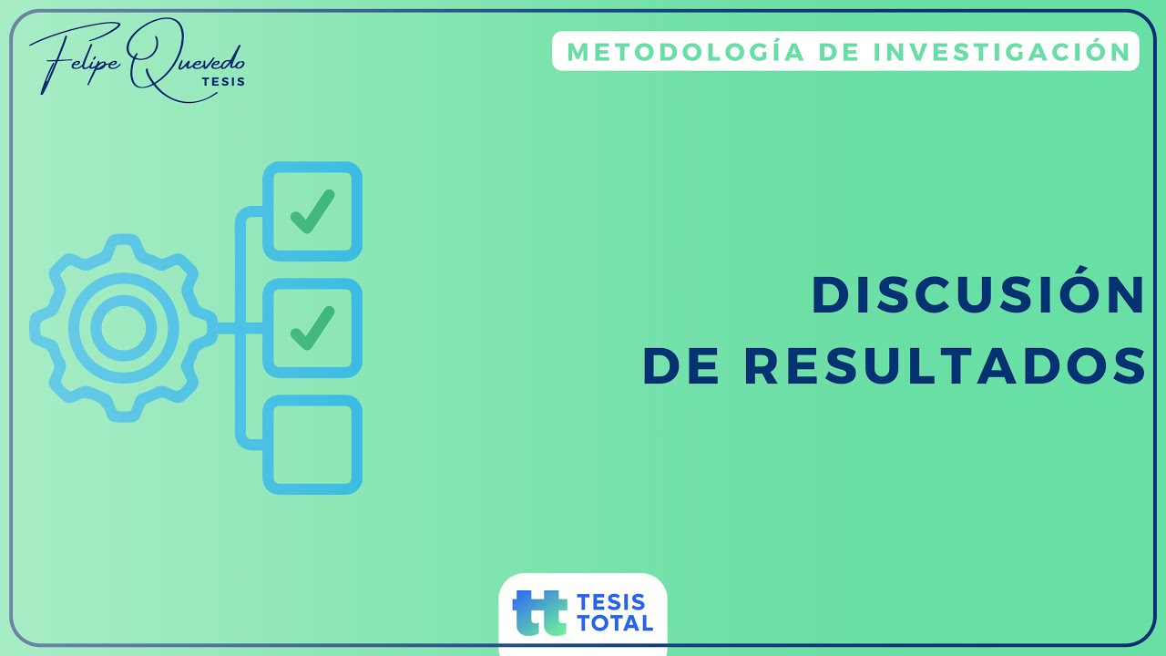 🗂️ Cómo REDACTAR una buena DISCUSIÓN de RESULTADOS - YouTube