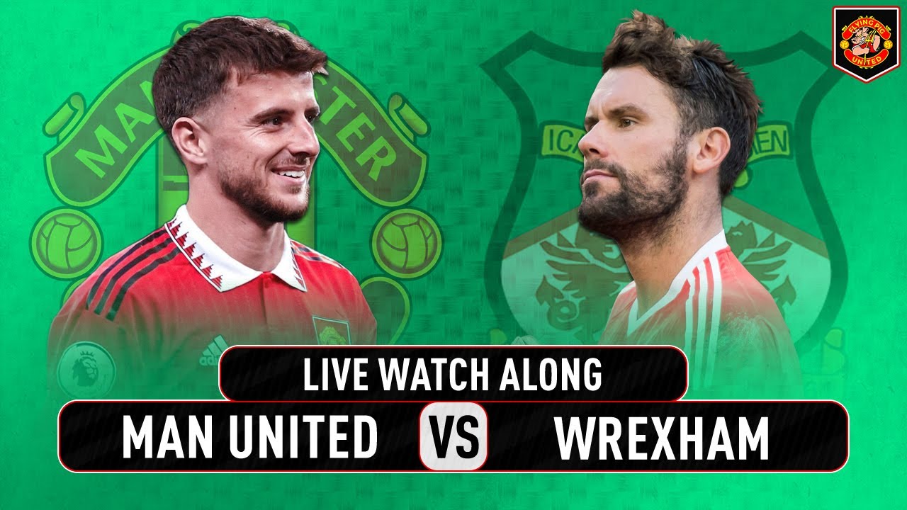 Manchester United VS Wrexham 1-3 LIVE WATCH ALONG Pre Season - YouTube