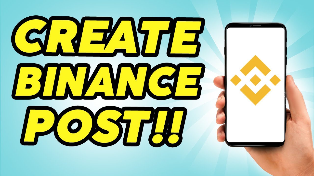 How to Create Post on Binance Square - Easy!! - YouTube