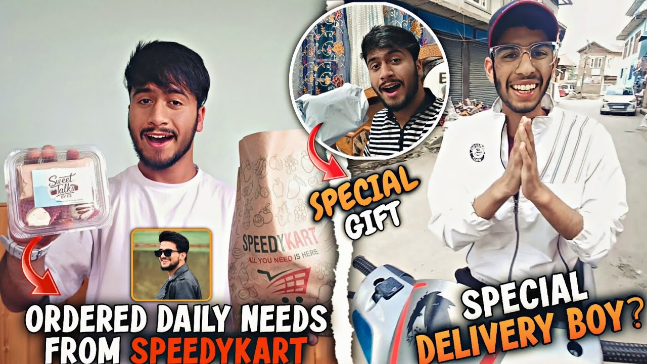 DailyNeeds Are Live Now On Speedykart ☺️ | Special Delivery😍| Full Review @MurtazaRafiq - YouTube