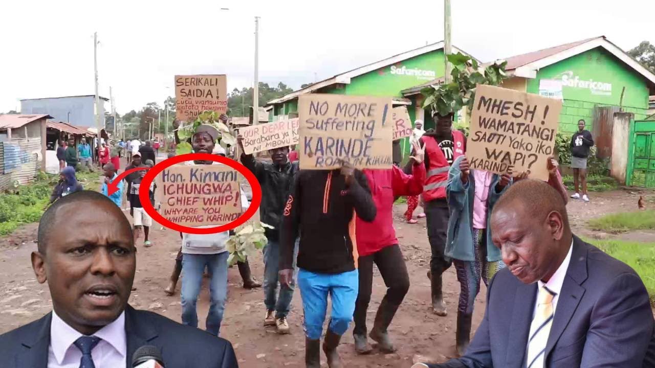 ICHUNGWA MUST GO!!ICHUNGWA MUST GO!SHOCKED AS KIKUYUS WHO VOTED HIM ...