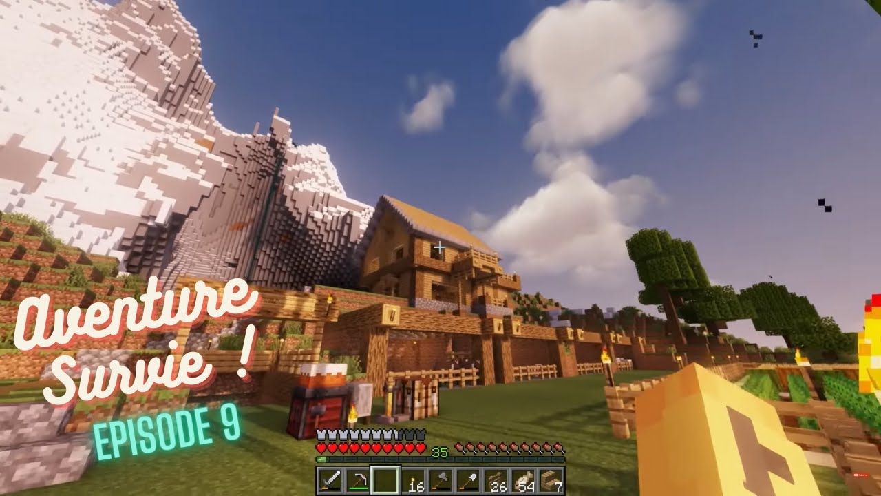 Aventure survie Minecraft - Episode 9 ! - YouTube