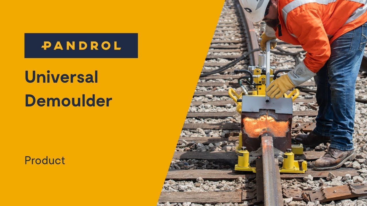 Pandrol Universal Demoulder - YouTube